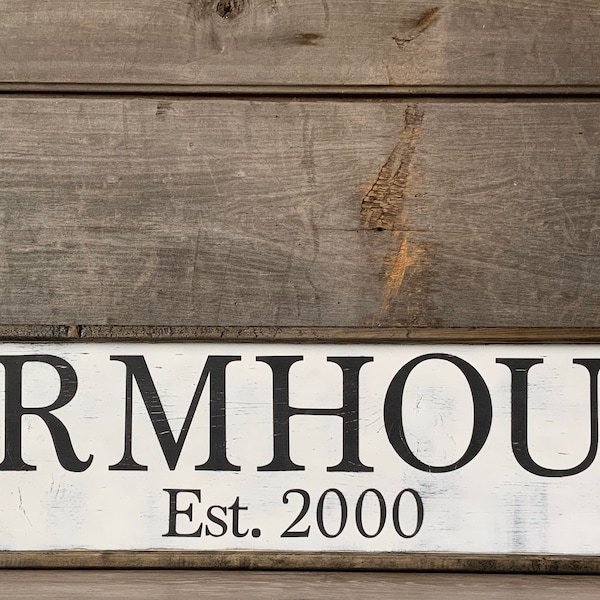 Distressed Sign - Etsy