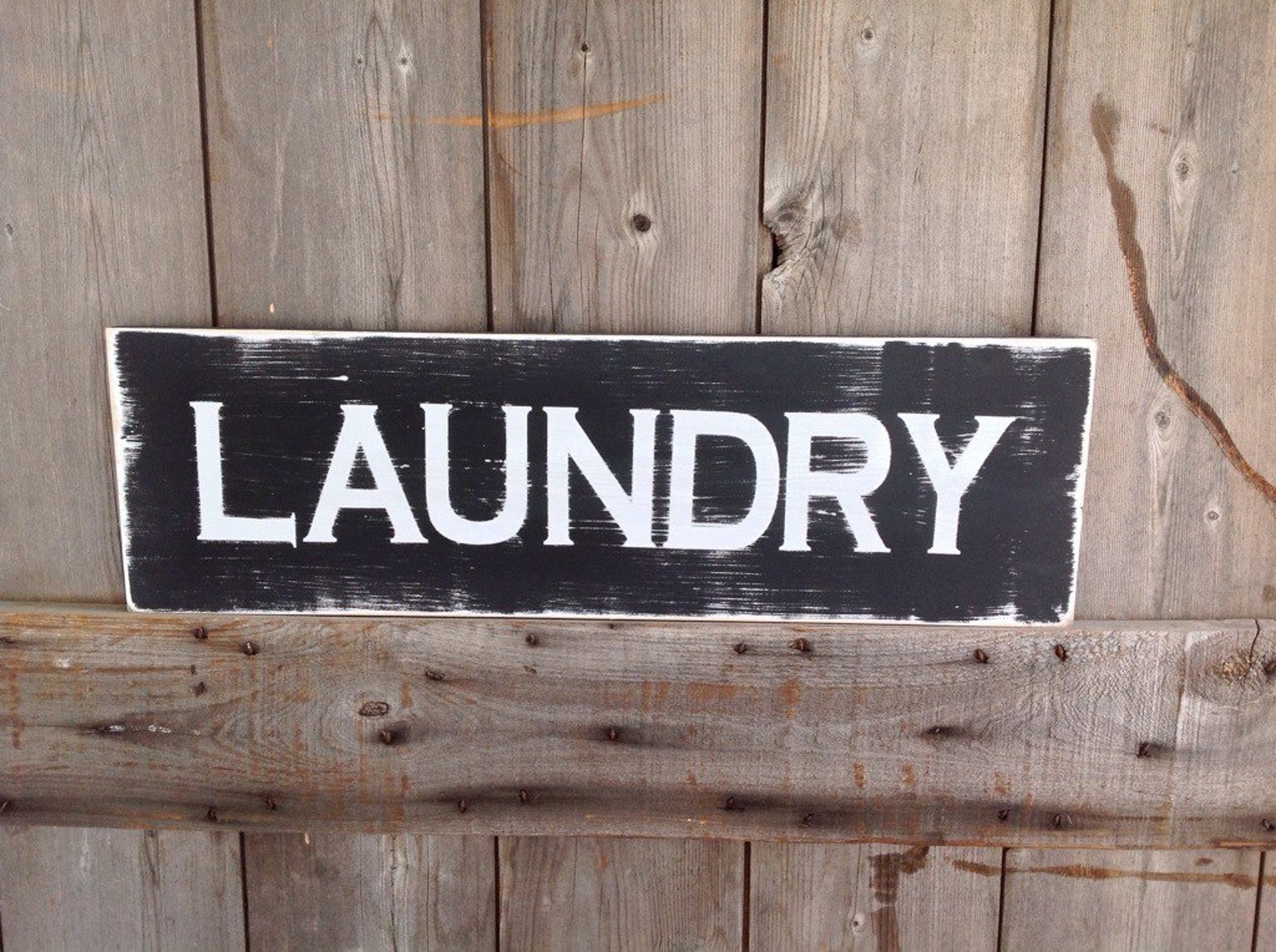 Laundry Laundry Room Decor Wood Sign Rustic Wood Sign | Etsy