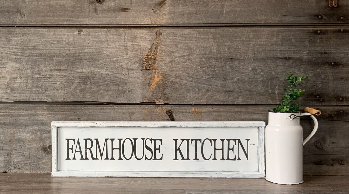 Farmhouse Kitchen Farmhouse Sign Wood Sign Farmhouse - Etsy