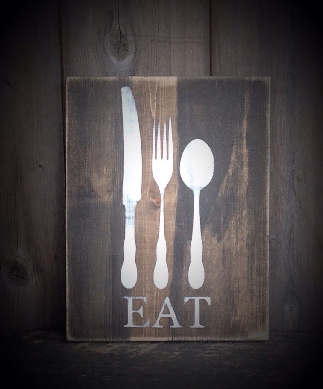 Eat, Kitchen Sign, Farmhouse Sign, Farmhouse, Wood Sign, Rustic Sign ...