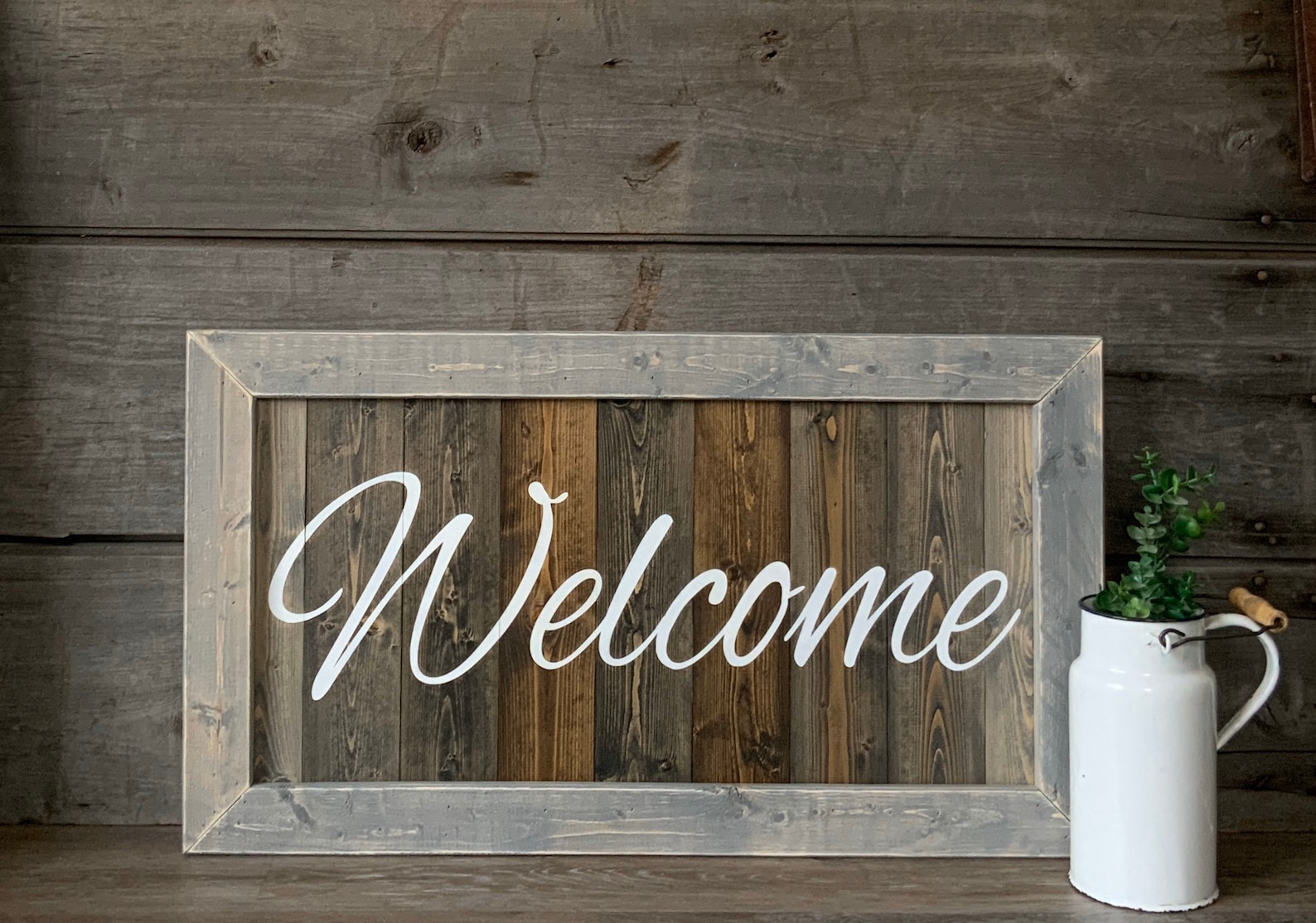 Welcome Wood Welcome Sign Welcome Sign for the Home | Etsy