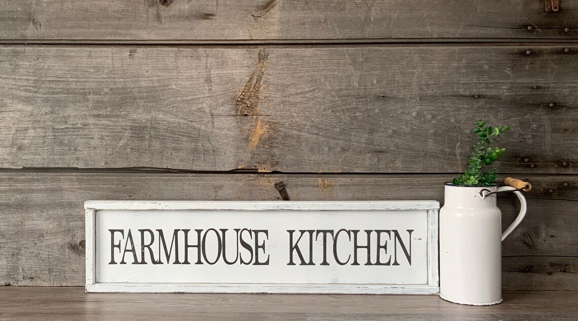 Farmhouse Kitchen Farmhouse Sign Wood Sign Farmhouse - Etsy