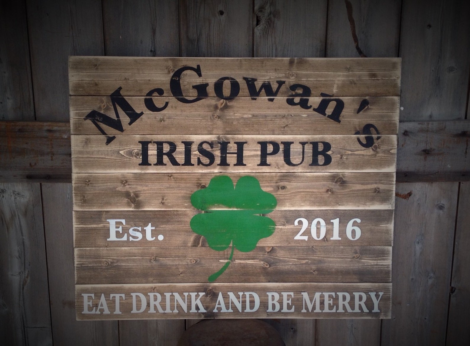 Rustic Wood Rustic Pub Sign Wood Pub Sign Personalized - Etsy