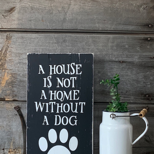 A Home Without a Dog - Etsy