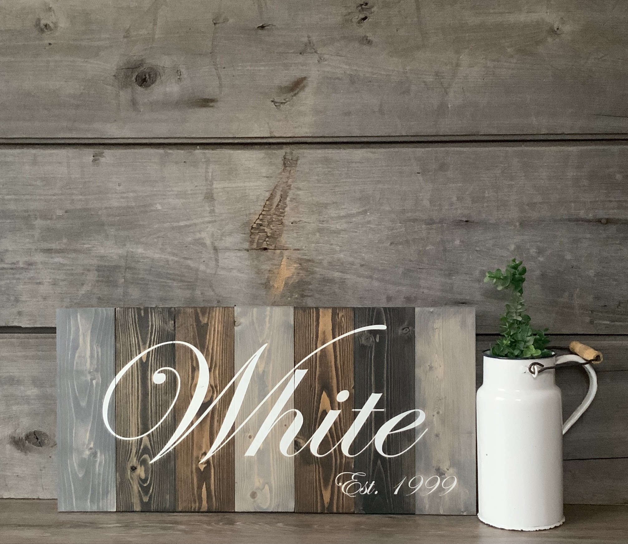 Family Sign LARGE Wood Family Sign Farmhouse Wall Decor | Etsy