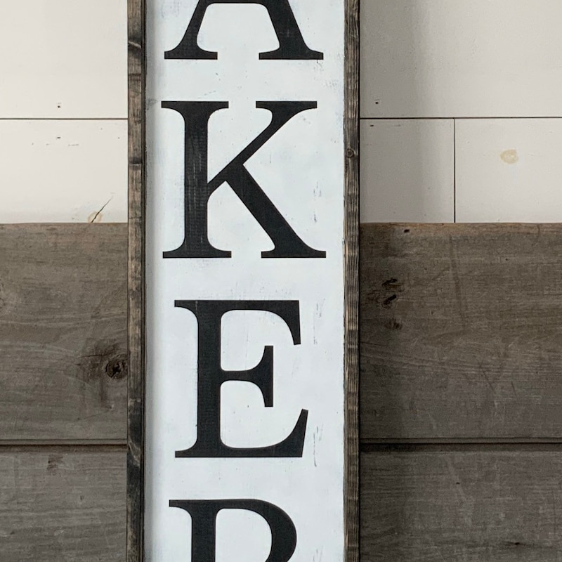Vertical Wood Signs - Etsy