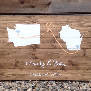 Wedding Guest Book, Rustic Wood, Rustic Guest Book, Wood Guest Book ...