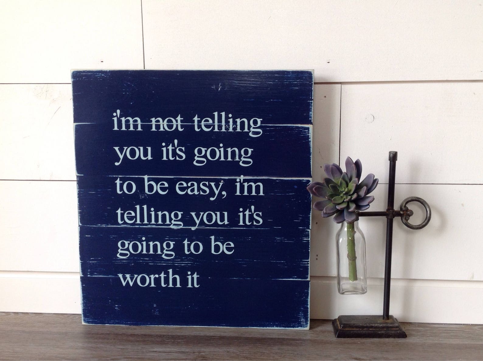 Im Not Telling You Its Going to Be Easy Im Telling You Its - Etsy