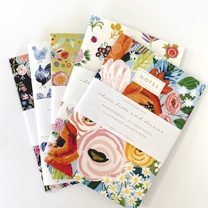 Notebook Bundle - A Selection of 5 X A5 Full-colour Illustrated ...
