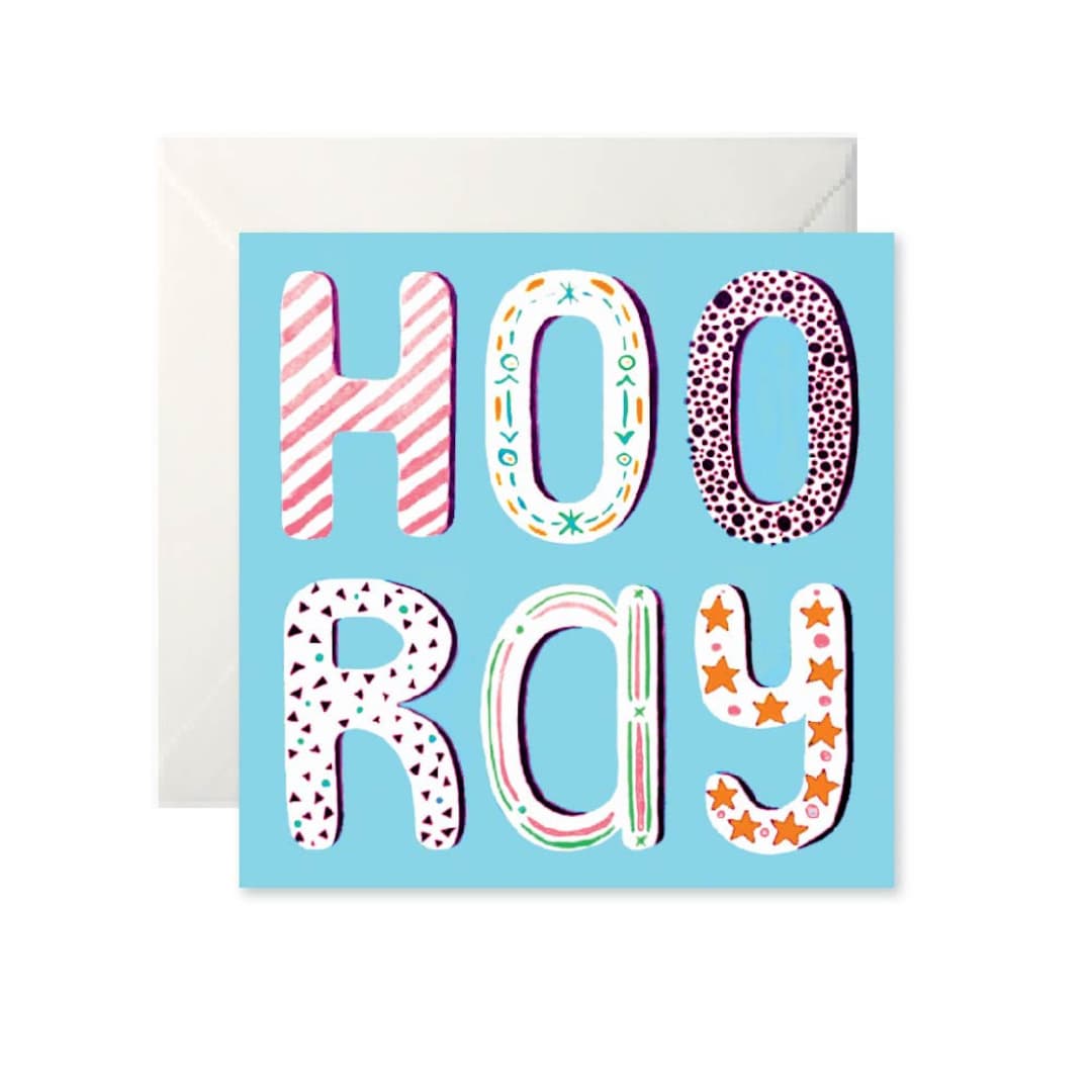 Hooray Congratulations Card - Etsy
