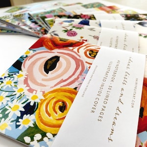 Notebook Bundle - A Selection of 5 X A5 Full-colour Illustrated ...