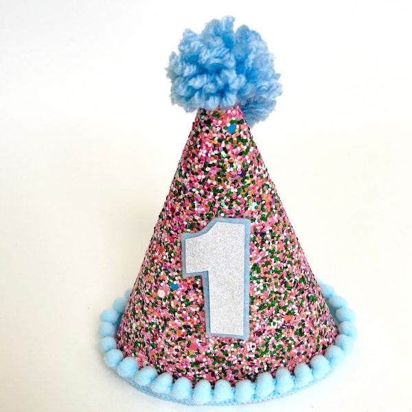 Glitter Birthday Hat - Etsy