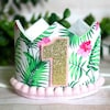 Luau Tropical Hawaiian Crown Birthday Girl Birthday Party Crown ...