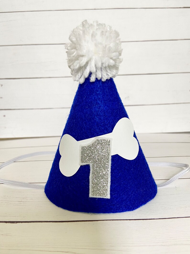 CUSTOMIZABLE Dog Bone MINI Birthday Cake Smash Party Hat / - Etsy