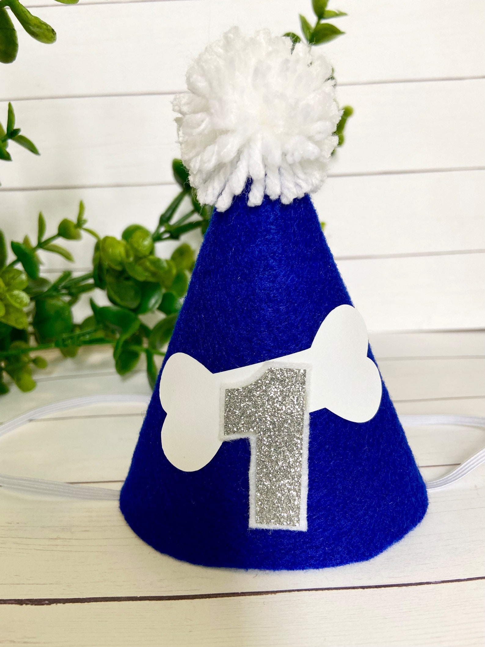 CUSTOMIZABLE Dog Bone MINI Birthday Cake Smash Party Hat / - Etsy