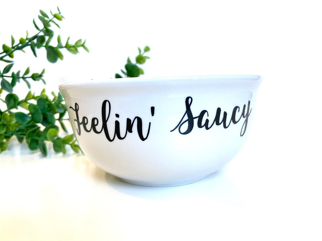 Feelin / Feeling Saucy Bowl Pasta and Sauce Noodle Salsa Script or ...