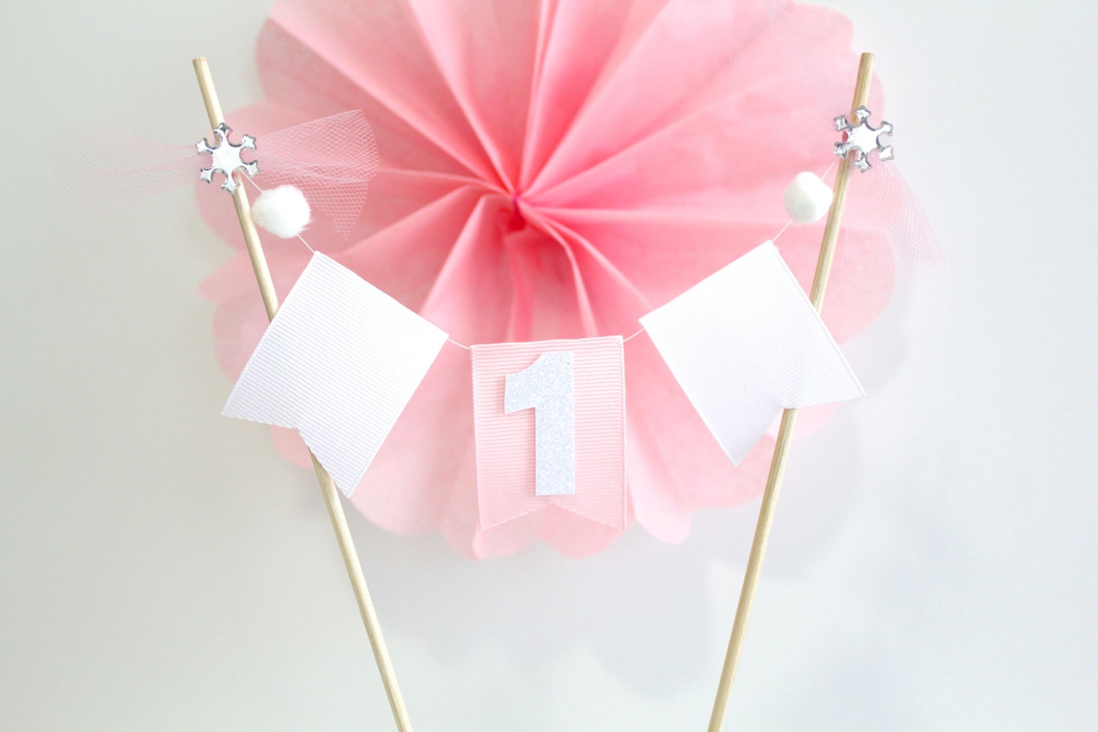 Winter Onederland Frozen Ice Princess Snowflake Party Hat Cake - Etsy