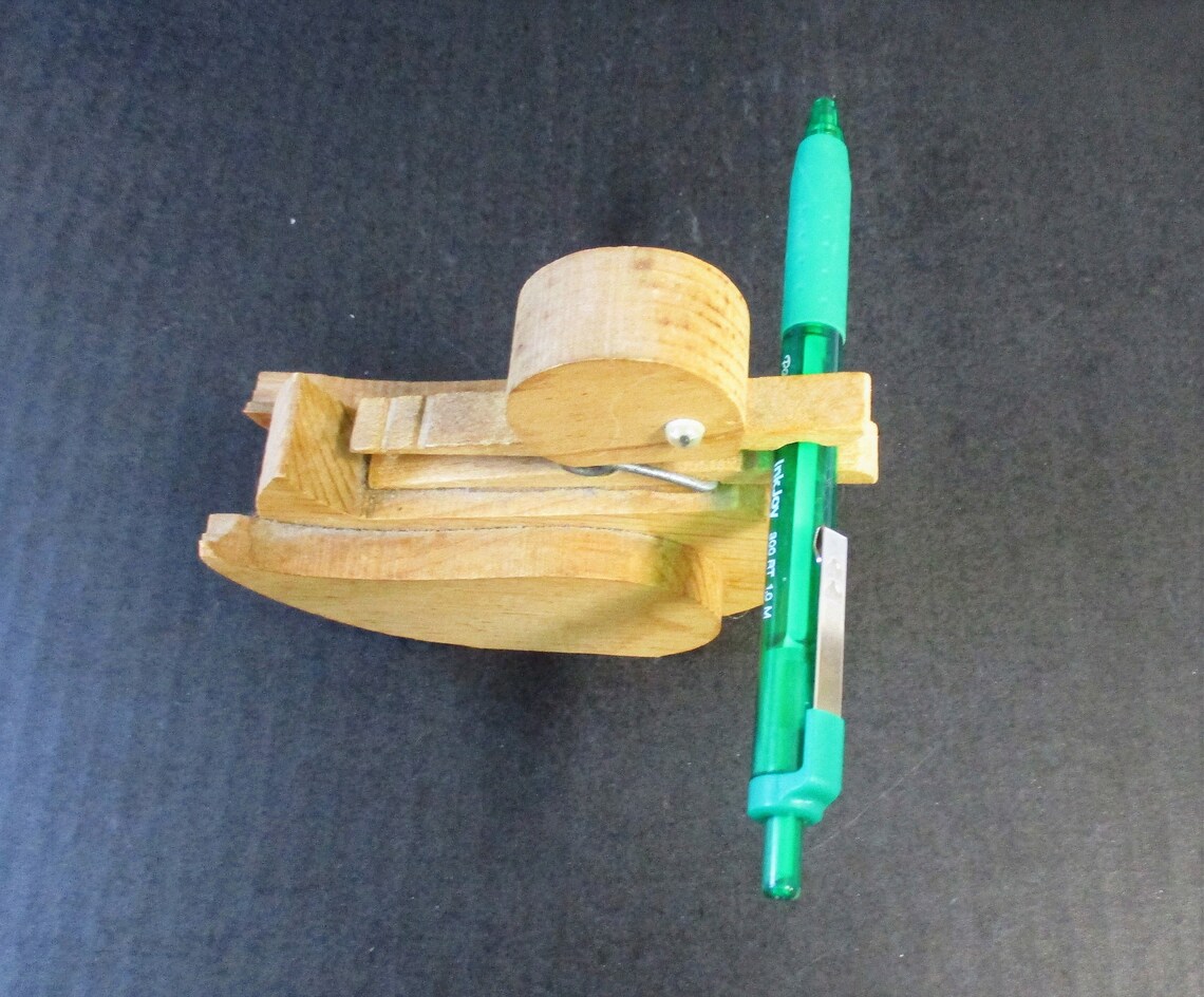Vintage Wooden Clothespin Duck Clip With Rollie Eyes Retro - Etsy