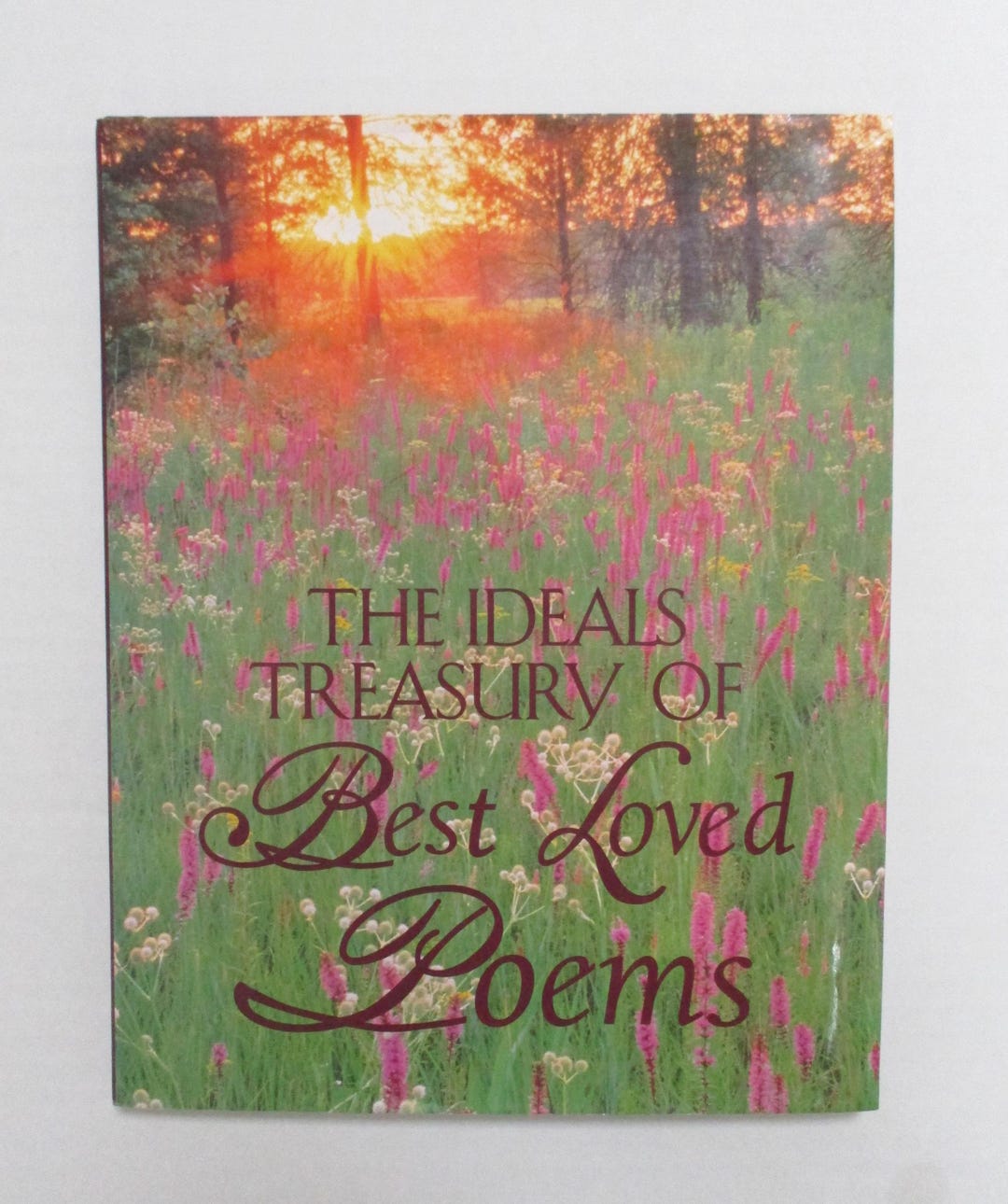 The Ideals Treasury of Best Loved Poems 1997 Hardcover Book With Dust ...