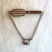 SWANK Tie Clip Chain Style Silver Tone Stainless Steel Tie - Etsy