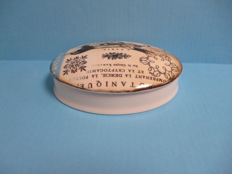 Vintage Kimberly Poloson Trinket Box With Lid, Ceramic Jewelry Box With ...
