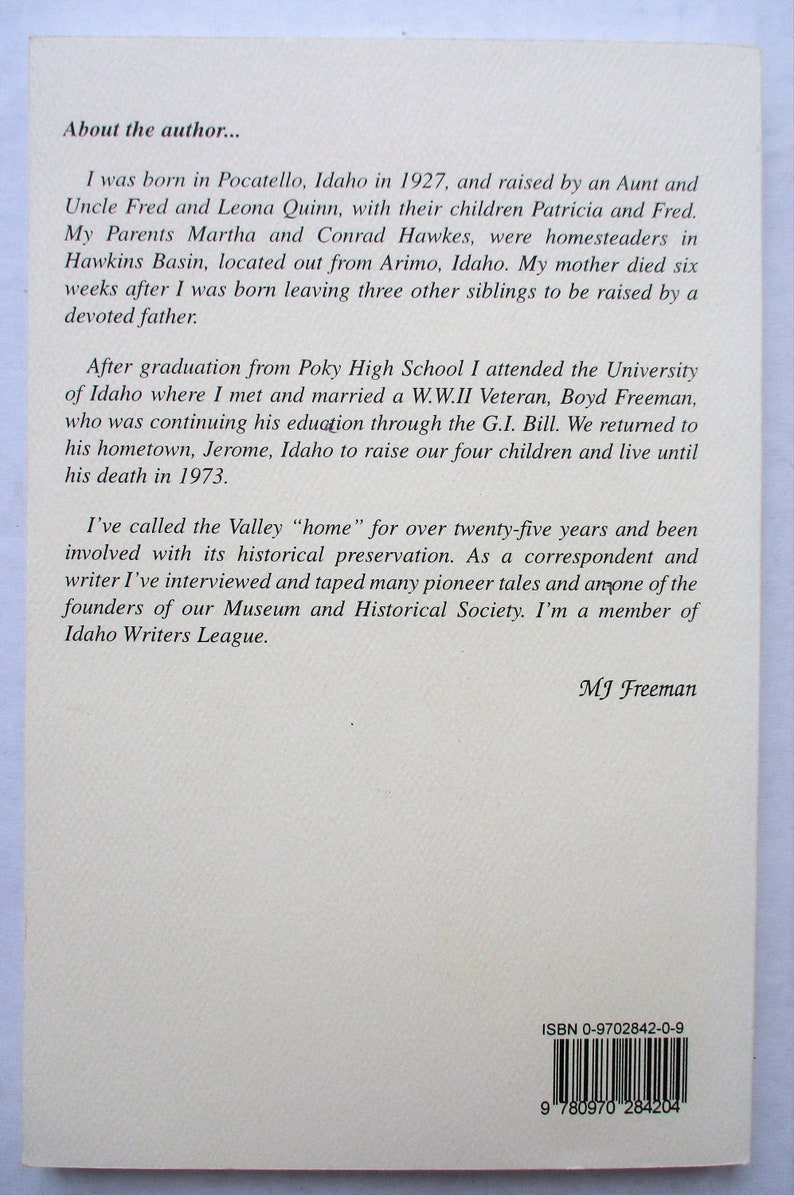 Straw Hats and War Bonnets by MJ Freeman Idaho History | Etsy