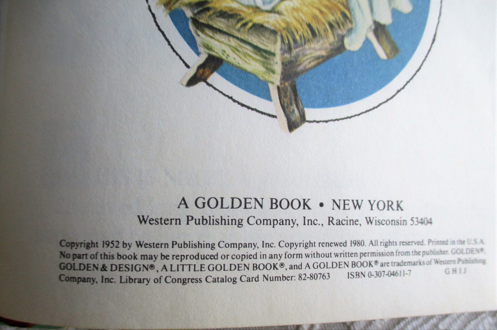 Childrens Christmas Books Set of Two Golden Books, the Christmas Story ...