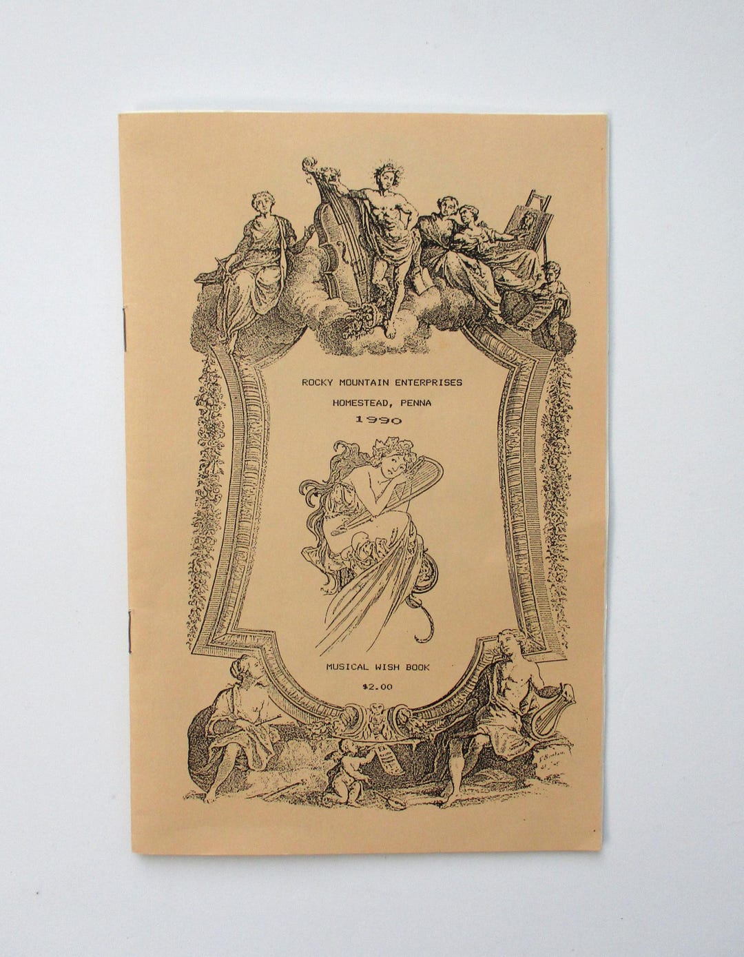 Rocky Mountain Enterprises 1990 Catalog Brochure, Musical String ...
