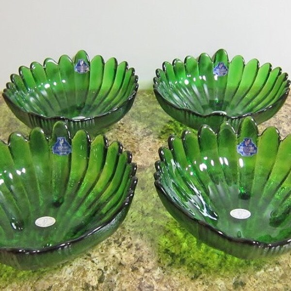 Green Glass Dishes - Etsy Green Glass Dishes - Etsy
