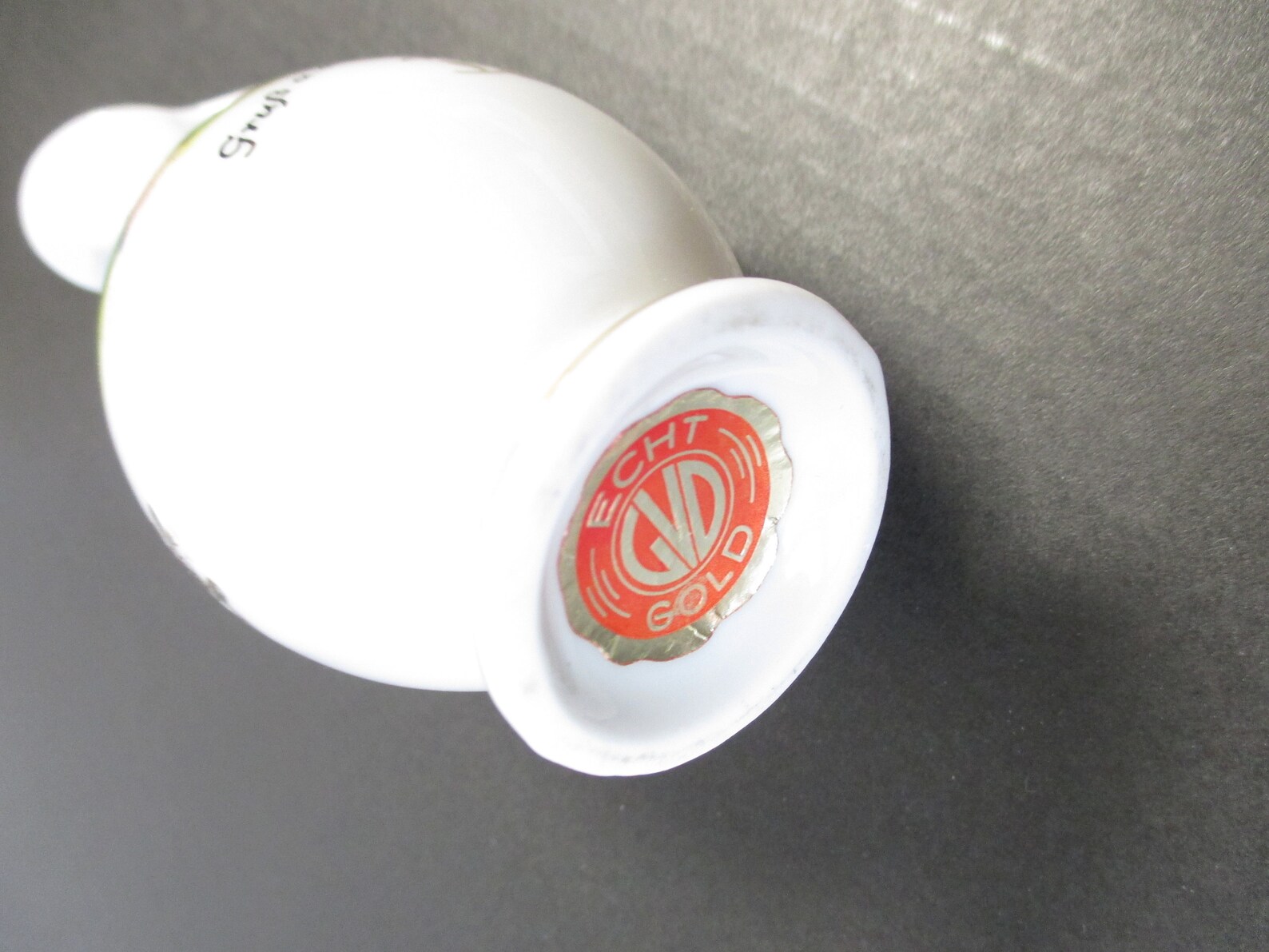 Triberg Germany Echt Gold Porcelain Ewer Vase Hand Decorated - Etsy