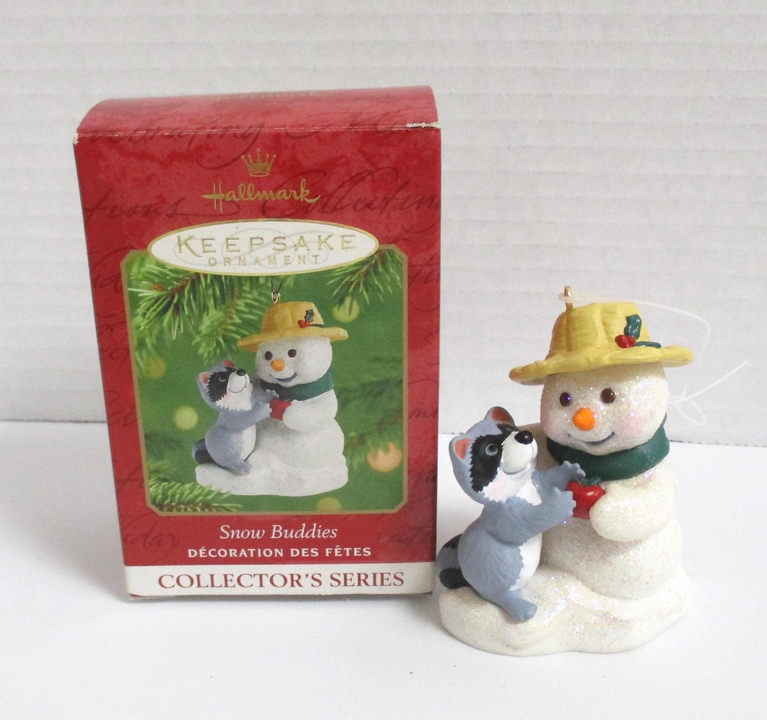 Hallmark Keepsake Snow Buddies Ornament No. 4, 1991 Collector Series ...