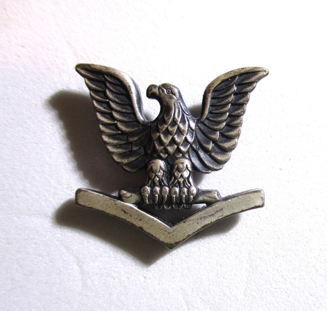 Vintage Bald Eagle Pin: Silver Tone Patriotic Brooch, BALLOU Reg'd - Etsy