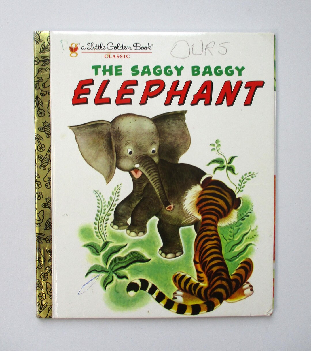 The Saggy Baggy Elephant Classic Little Golden Book by K & B Jackson ...