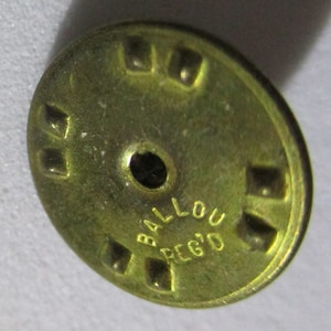 Vintage Bald Eagle Pin: Silver Tone Patriotic Brooch, BALLOU Reg'd - Etsy