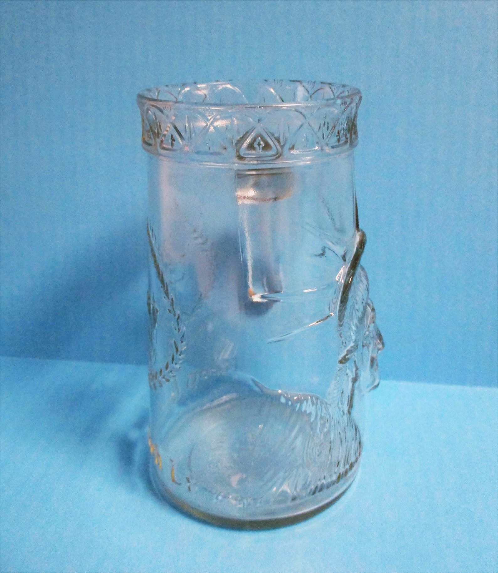 Anchor Glass STATUE of LIBERTY Centennial Glass Mug, Souvenir Beer Mug ...