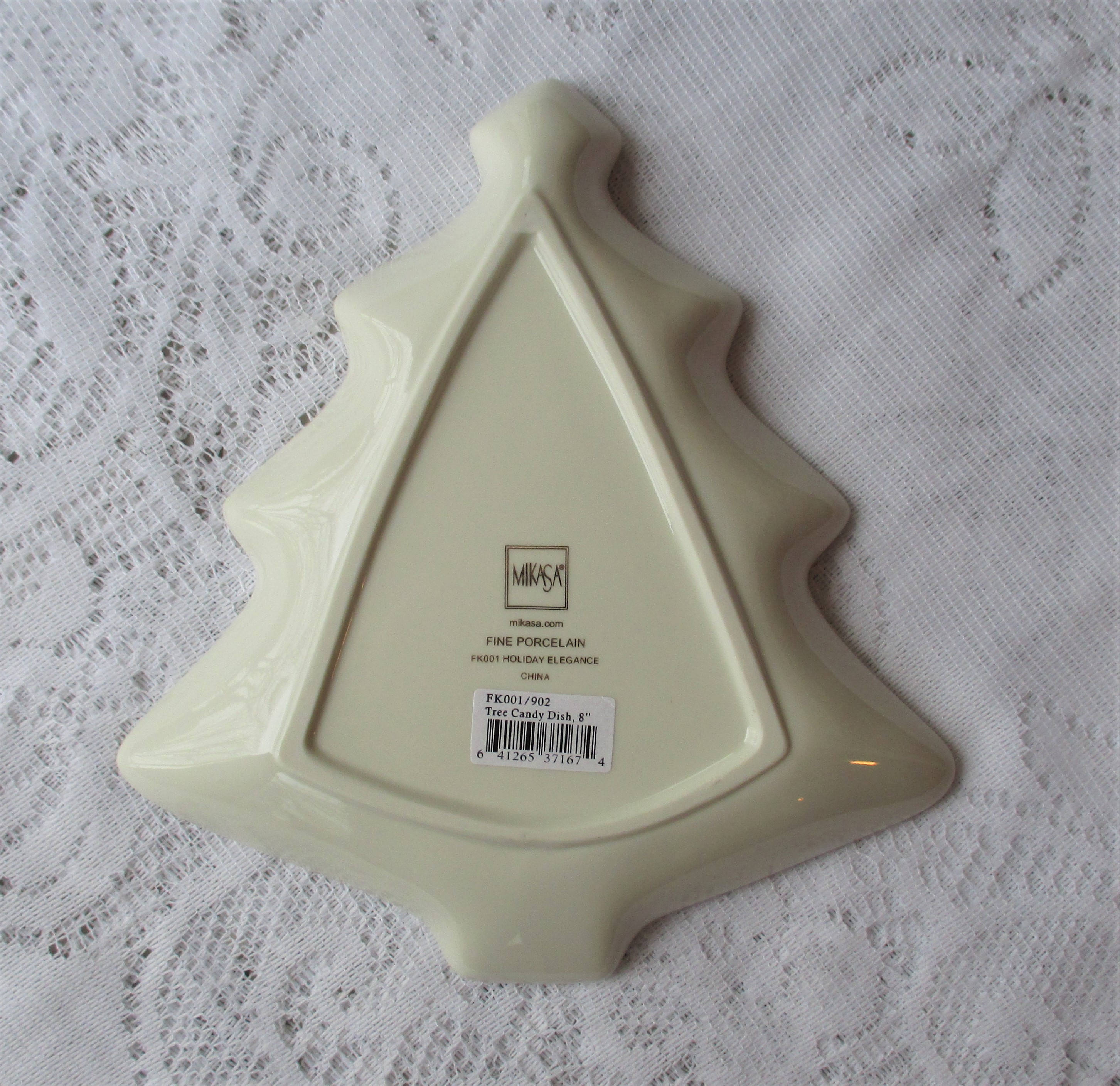 Mikasa Holiday Elegance Christmas Tree Tray with Original Box | Etsy