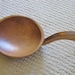 Vermont Wooden Ware Specialty Wood Carved Walnut Bowl Scoop - Etsy