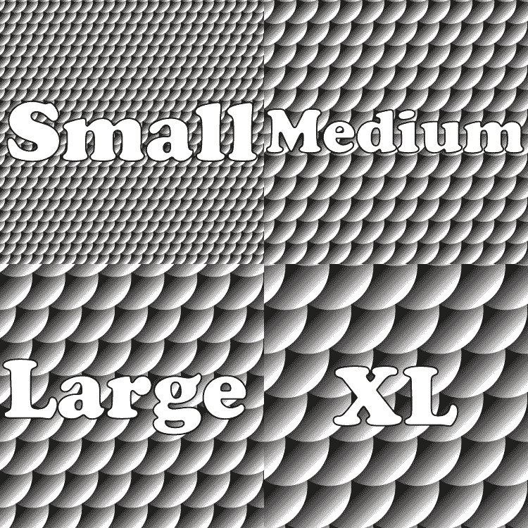 Fish / Snake / Dragon Scales 3D Texture Pattern for Laser Engraving - 4 ...