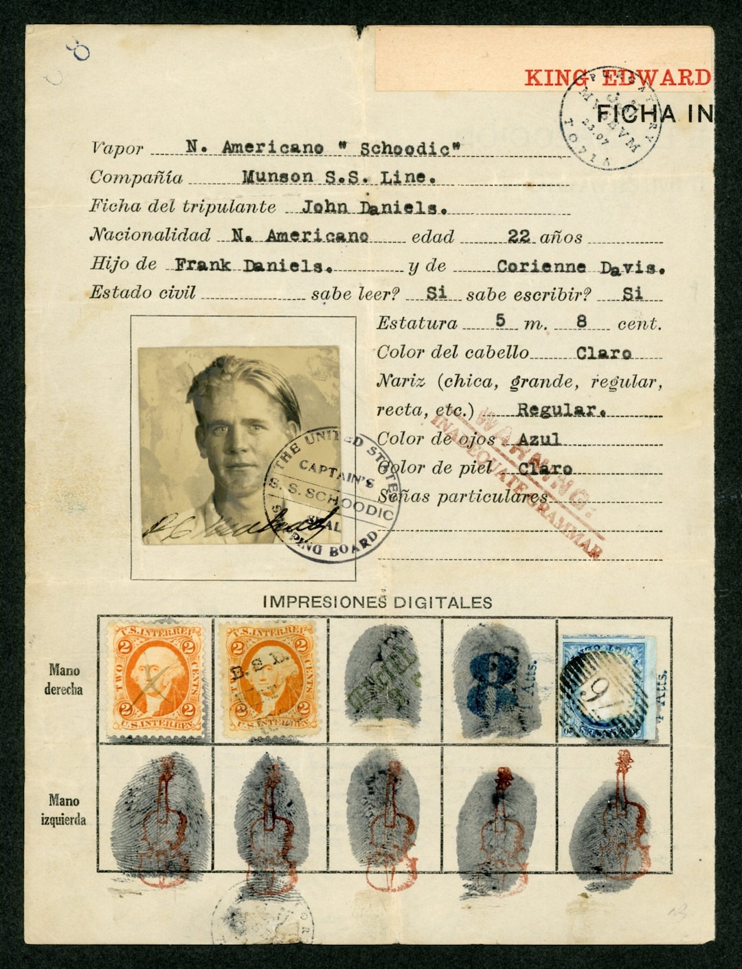 The Captain's Papers, From Dubious Documents, by Nick Bantock - Etsy