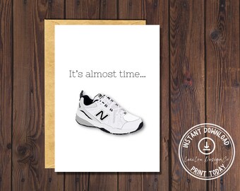 Dad New Balance Card | Etsy