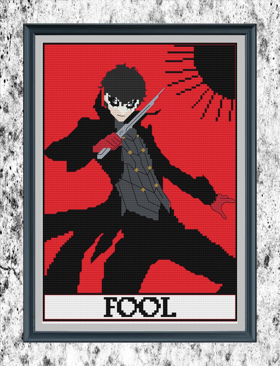 Joker "the Fool" Tarot Cross Stitch Pattern - Etsy