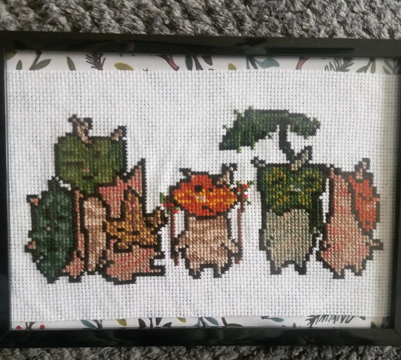 Korok Friends Cross Stitch Pattern - Etsy