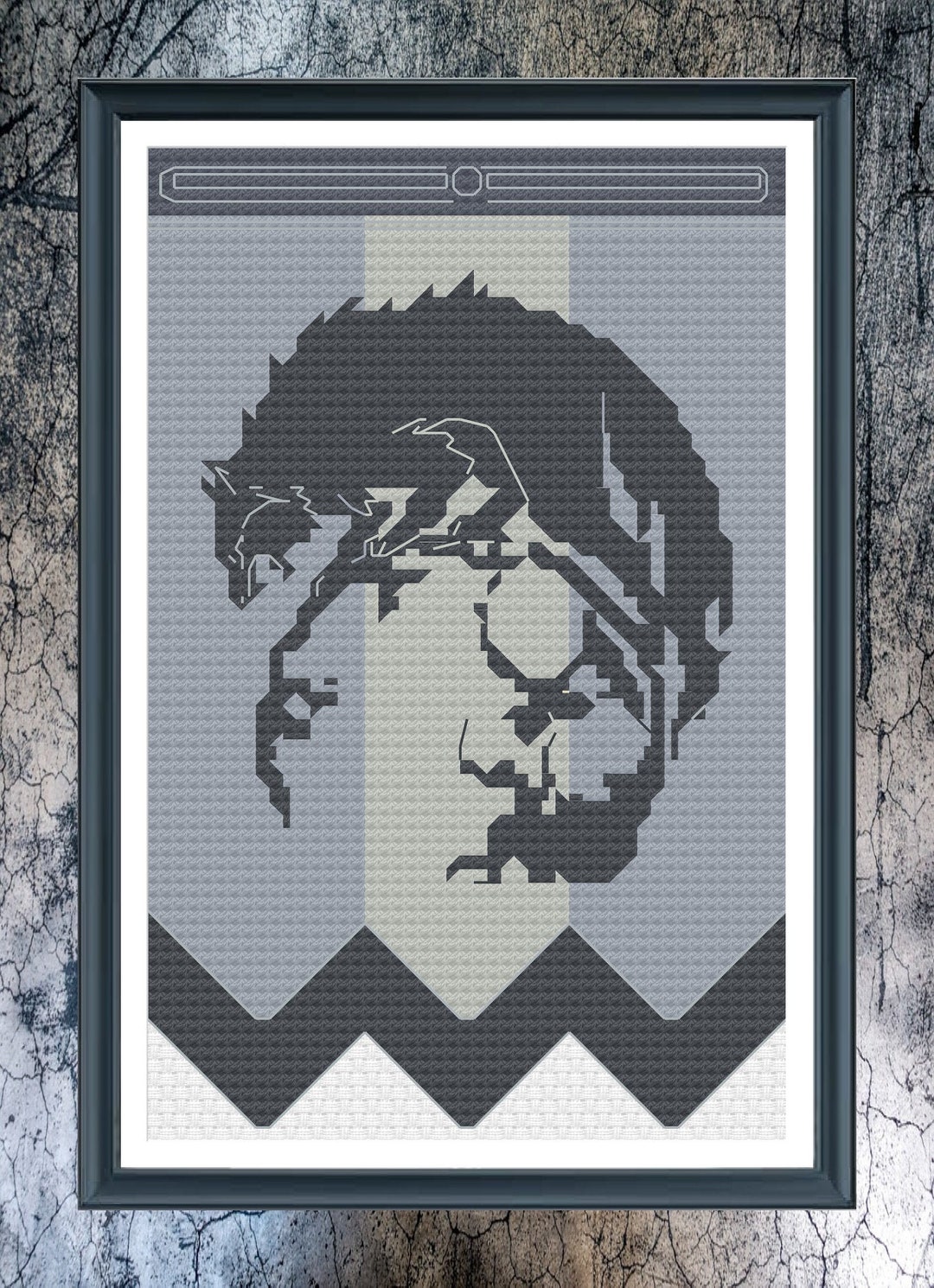Ashen Wolves Fire Emblem Three Houses Banner Cross Stitch Pattern - Etsy