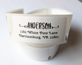 Calligraphy labels | Etsy