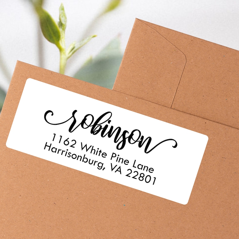 Address Label Design - Etsy