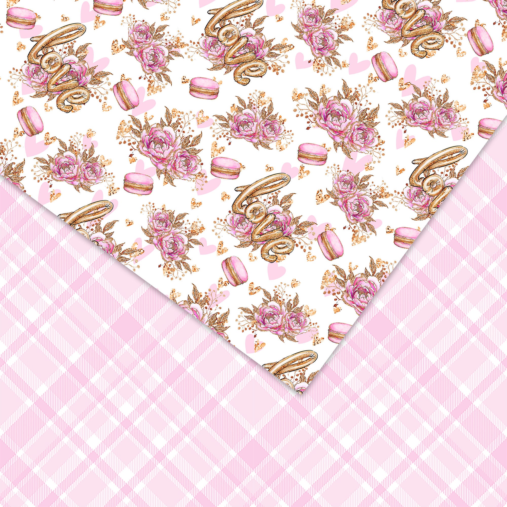 Romantic Digital Paper Pack Love Planner Stickers Valentine | Etsy