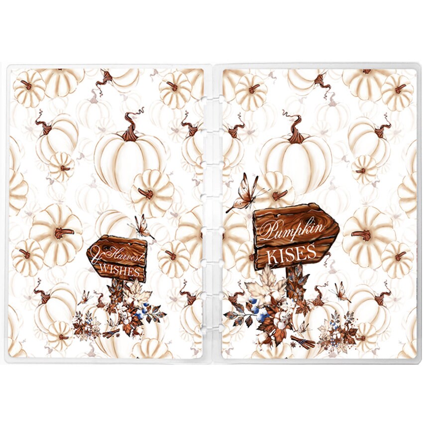 FREEBIE Fall Planner Covers Printable Autumn ECLP Planner Cover Set ...