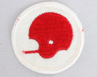 Football Helmet Iron on Patch - Etsy
