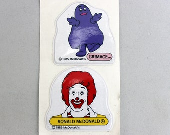 Ronald Mcdonald Stickers - Etsy