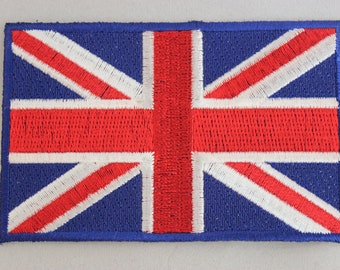 British Union Jack Flag Patch Custom Made F31 - Etsy